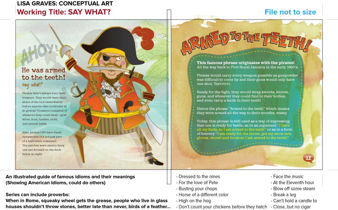 Book Concepts | Lisa Graves Illustrator